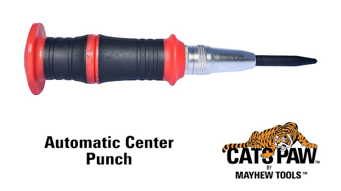 Automatic Center Punch From: Mayhew Tools | IMPO