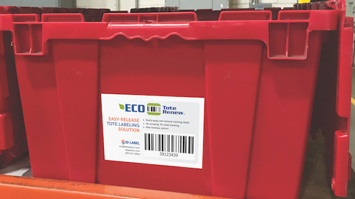 Eco-Friendly, Linerless Tote Labeling System from ID Label From: ID ...