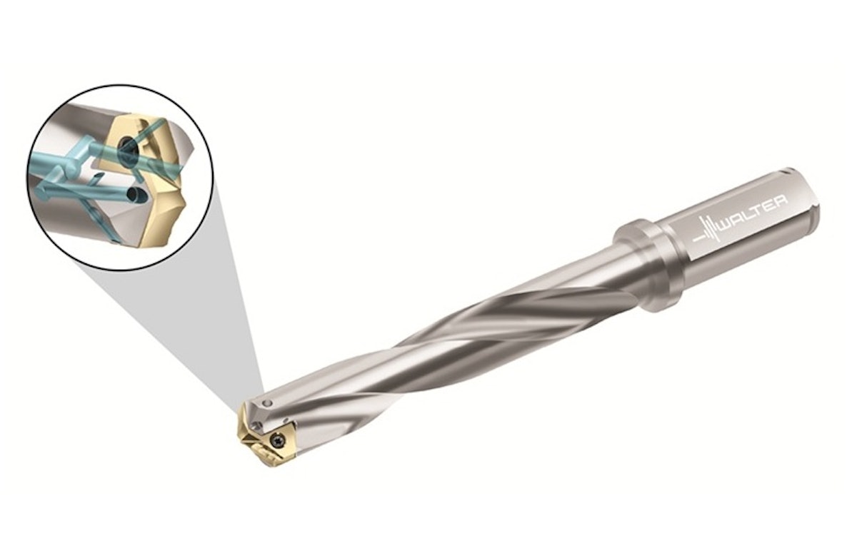 Replaceable Tip Drill and Double-sided Insert From: Walter Tools | IMPO